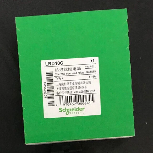1PCS LRD10C FOR UL Thermal Overload Relay 4-6 Amp. $60.75 - PicClick AU