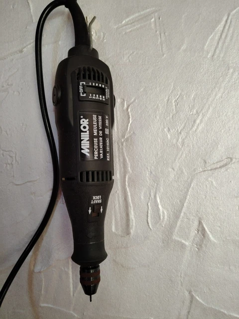 MINI PERCEUSE, MEULEUSE modélisme MINILOR avec variateur de vitesse EUR ...