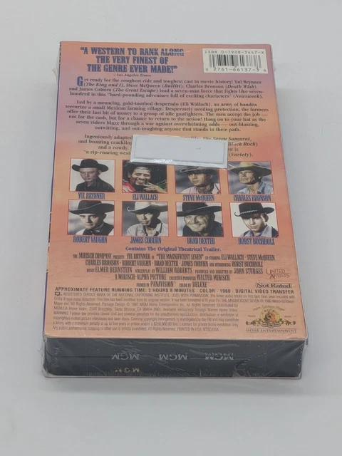 THE MAGNIFICENT SEVEN (VHS, 1997, Western Legends) £5.43 - PicClick UK