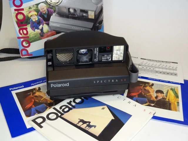 VINTAGE POLAROID SPECTRA System SE Instant Camera with Box and Manual ...