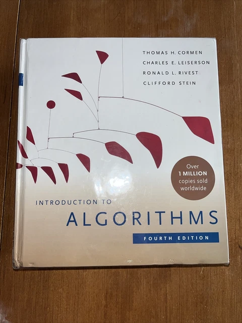 INTRODUCTION TO ALGORITHMS, Fourth Edition by Charles E. Leiserson ...