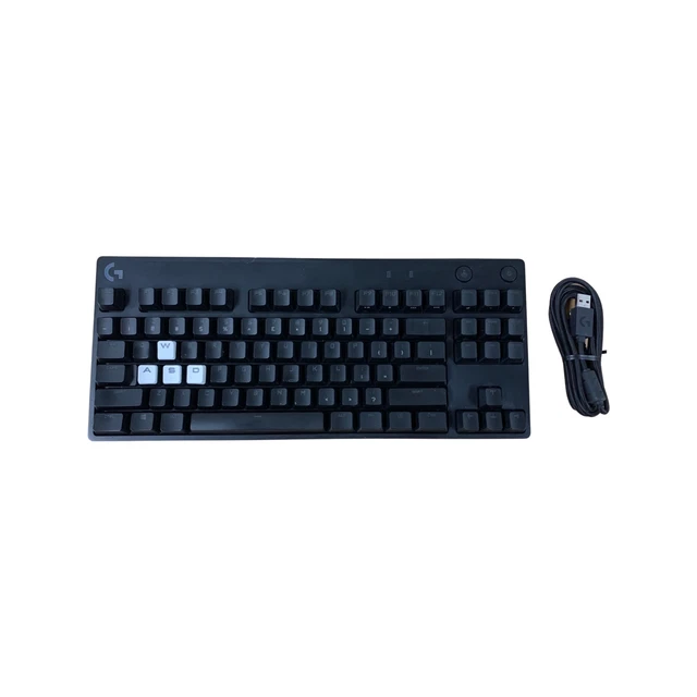 LOGITECH G PRO - Wired Illuminated Gaming Keyboard GX Blue Switches ...