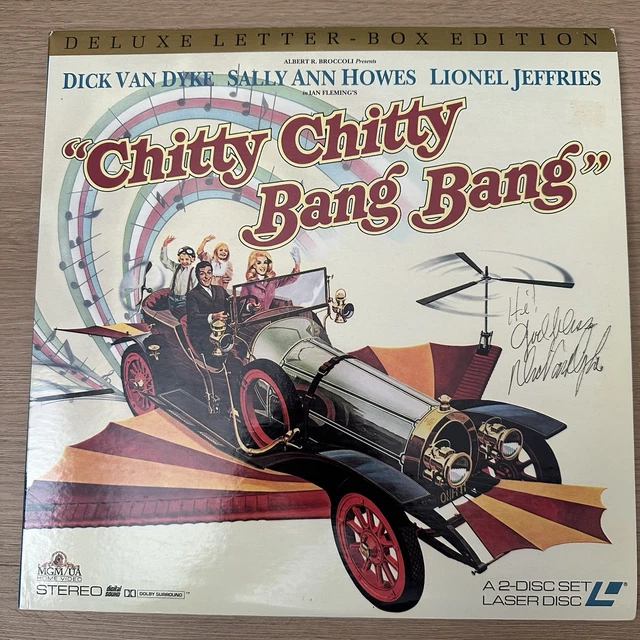 CHITTY CHITTY BANG Bang Laserdisc - Autographed By Dick Van Dyke ...