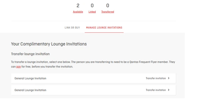 2 X QANTAS Lounge pass expiry Feb 2027 - Fast electronic transfer $129. ...
