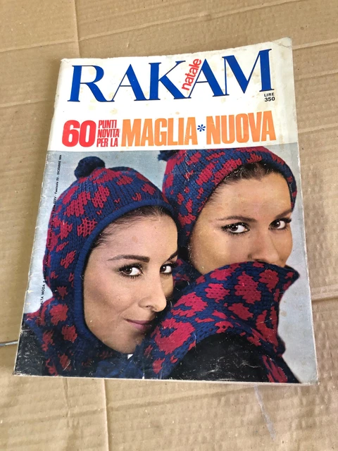 MAGAZINE RAKAM MONTHLY Of High Fashion And Women's Work '60 SEWING ...