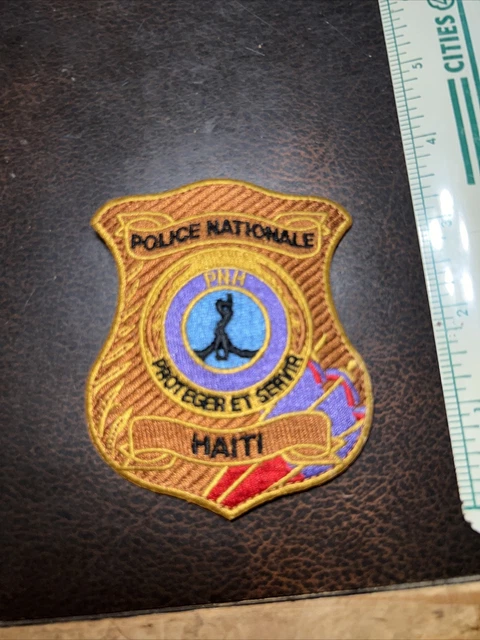 VINTAGE OBSOLETE SHERIFF Police Department Office Patch Haiti £8.27 ...