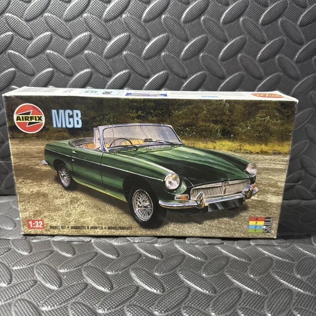 AIRFIX MGB 1:32 model kit 02420 new boxed set £17.99 - PicClick UK