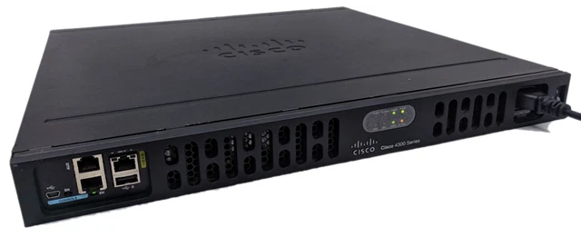 Cisco Isr 4331 Integrated Services Router Isr4331 K9 V01 Tested No