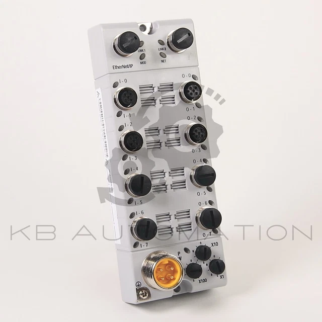 1732E-8X8M12DR ARMORBLOCK I/O block, 8x input / 8x output, dual-port ...