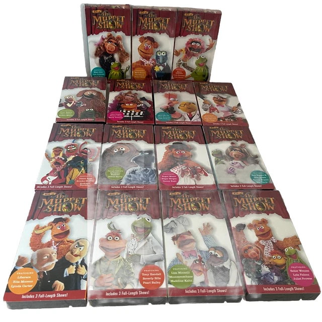 BEST OF THE Muppet Show series VHS LOT 15 Time Life Video Tapes 70s 80s ...