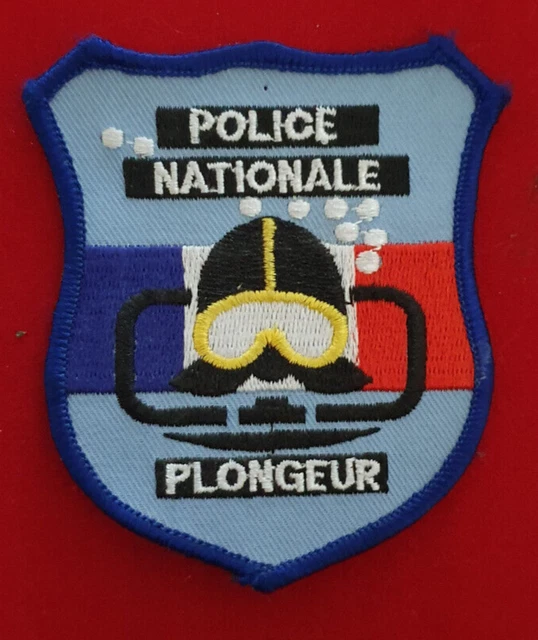 ECUSSON TISSU PATCH - Police Nationale Plongeur EUR 8,90 - PicClick FR