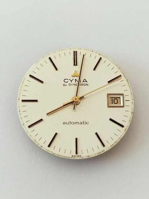 CYMA BY SYNCHRON 74 - automatic movement ETA 2824 with dial (R-1668 ...
