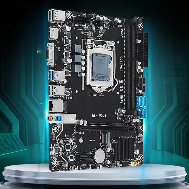 SCHEDA MADRE B85 PCI-E 16X LGA1150 scheda madre computer 4*interfaccia ...