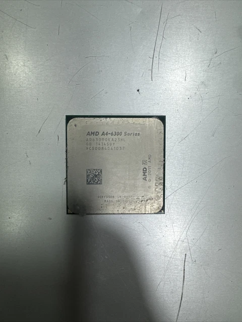 AMD A4-6300 3.70GHZ Zócalo FM2 CPU procesador AD630B0KA23HL EUR 13,00 ...