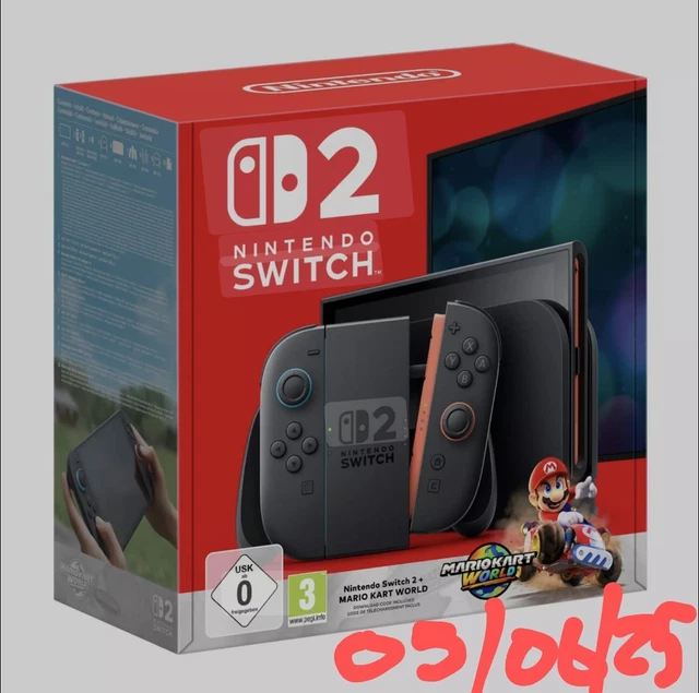 NINTENDO SWITCH 2 Console and Mario Kart World Pack - CONFIRMED ORDER ...