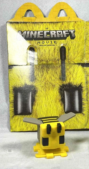 2025 MCDONALD'S A Minecraft Movie Bee Happy Meal Toy #10 $1.89 ...
