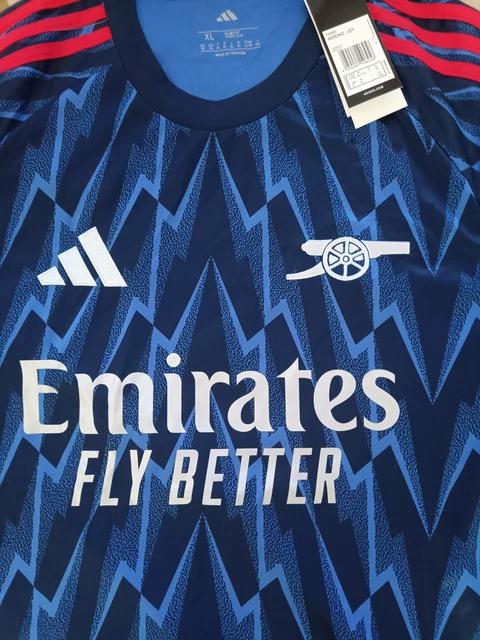ARSENAL AWAY KIT 25/26 Saka 7 With Champions League Patch Size XL £37. ...