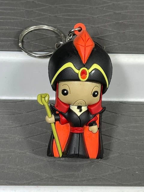 DISNEY FIGURAL KEYRING Keychain Villains Series Jafar New Blind Bag ...