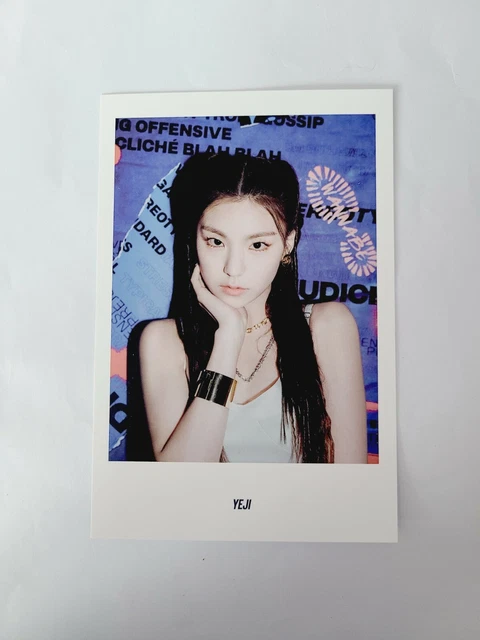 ITZY YEJI OFFICIAL Limited Postcard - Official Mini Album " IT'z ME ...