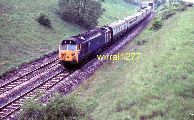 ORIGINAL RAILWAY SLIDE Class 50 50012 at Twerton 24.05.80 £2.99 ...
