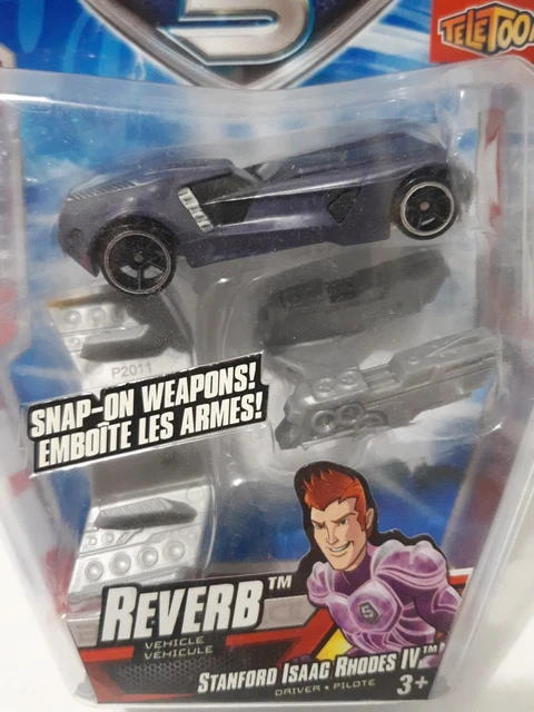 HOT WHEELS BATTLE Force 5 Reverb Vehicle Stanford Isaac Rhodes IV ...