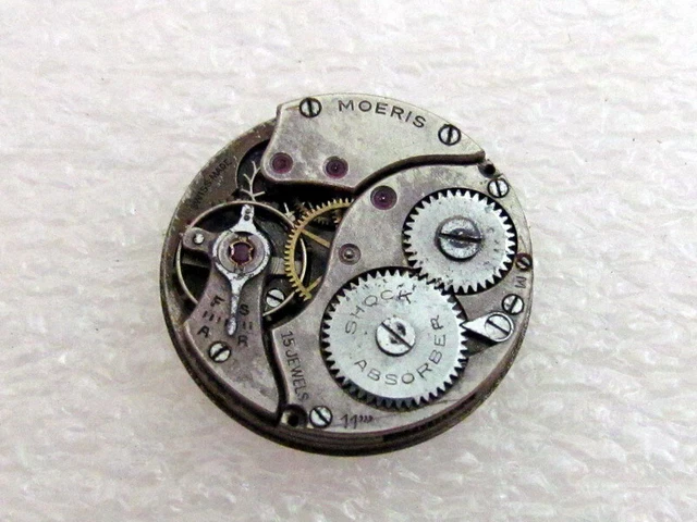 MOERIS DH GERMAN Army 1939-1945 WWII Vintage Swiss Watch Movement for ...