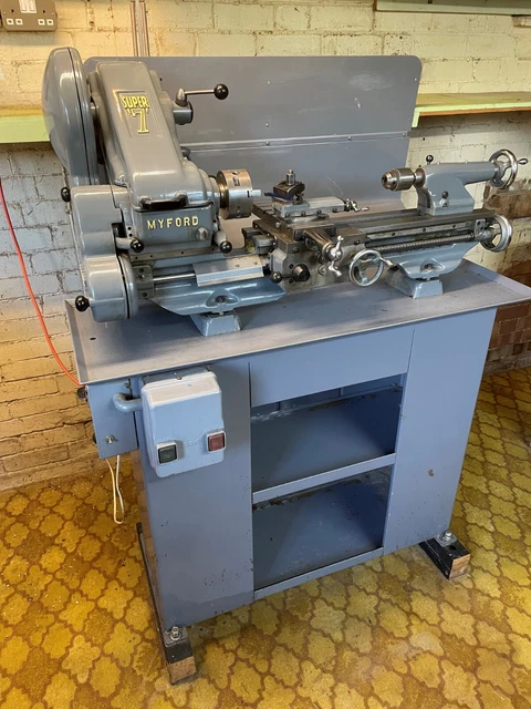 MYFORD SUPER 7 lathe used £2,200.00 - PicClick UK