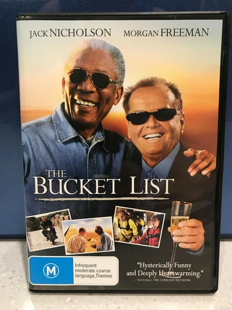 THE BUCKET LIST DVD Jack Nicholson Morgan Freeman Includes John Mayer ...