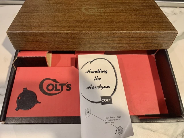 COLT PYTHON BOX with Paperwork Original 1968 Complete 2.5 Mint $399.99 ...