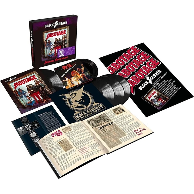 BLACK SABBATH - Sabotage Super Deluxe Box Set (Vinyl 5LP - 2021 - EU ...