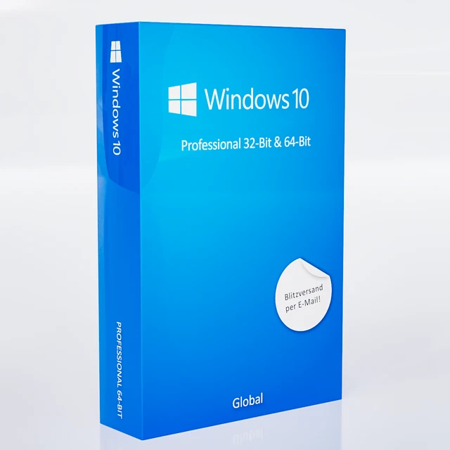 MICROSOFT WINDOWS 10 Pro Professional Retail Produktschlüssel Key / ESD ...