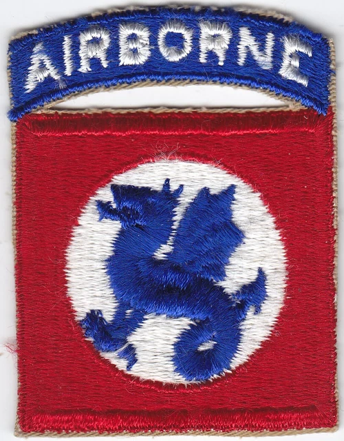 1950S 508TH AIRBORNE Regimental Combat Team Patch - Attached Tab - No ...