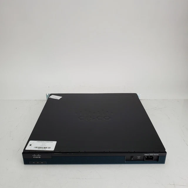 CISCO 2901 SERIES CISCO2901/K9 V06 Integrated Services Router ...