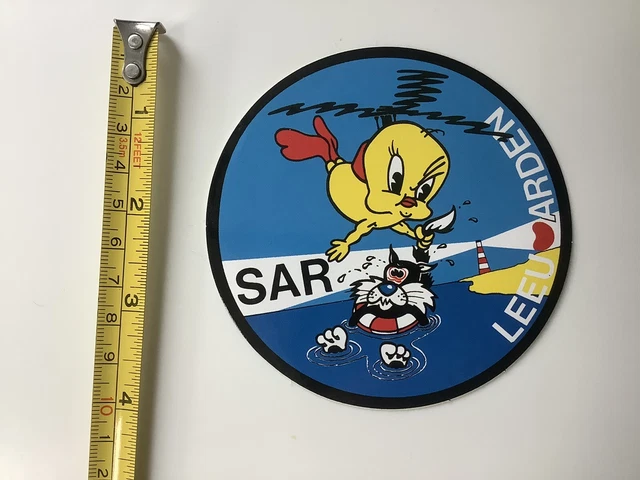 AUFKLEBER/AUFKLEBER: KONINKLIJKE LUCHTMACHT KLU Leeuwarden SAR RNLAF ...