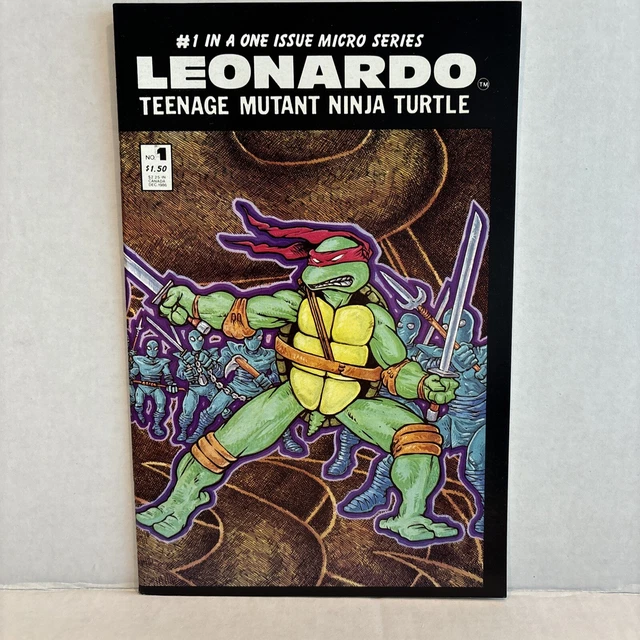 LEONARDO TEENAGE MUTANT Ninja Turtle #1 (Mirage Studios décembre 1986 ...