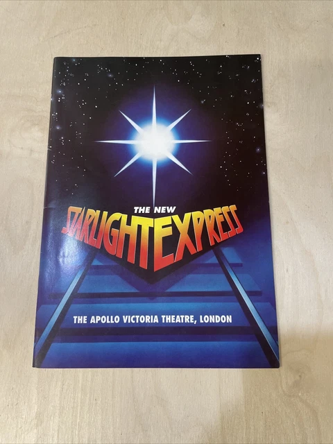 THE NEW STARLIGHT Express Apollo Victoria Theatre 1990s Programme £5.00 ...