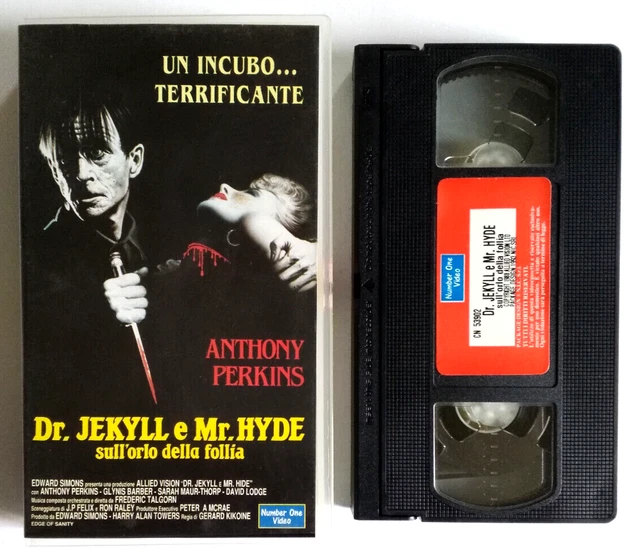 VHS DR.JEKYLL E Mr.Hide Sull'Orlo Della Follia Film Horror Videocassetta (K7) EUR 5,99 - PicClick IT