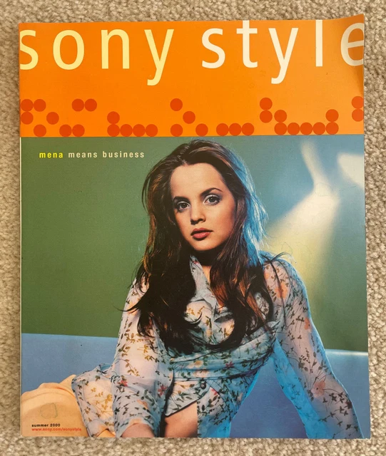 MENA SUVARI SONY Style Magazine Summer 2000 Rare Vintage Vtg Catalog Scarce £19.28 - PicClick UK