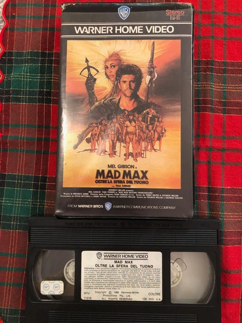 MAD MAX VHS Warner Home Video Ex Noleggio Rara EUR 16,00 - PicClick FR