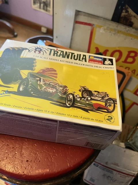 SEALED NEW UNBUILT Monogram Trantula Wild Digger Drag Car Tom Daniel ...
