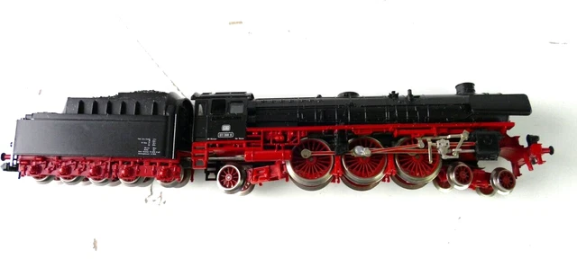 LOCOMOTIVA A VAPORE scala N Fleischmann piccolo 7170 BR 011 066-6 RB ...