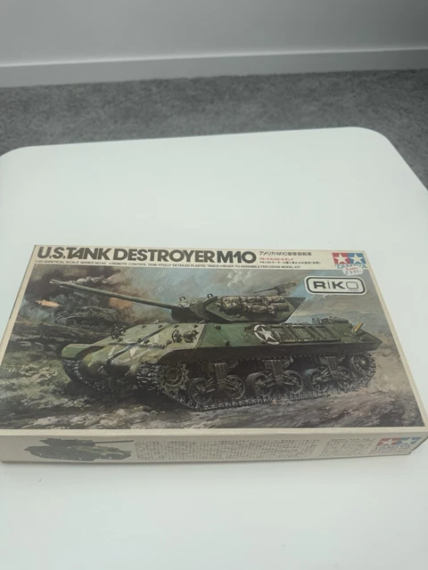 VINTAGE TAMIYA U.S Tank Destroyer M10 Remote Control £135.92 - PicClick UK