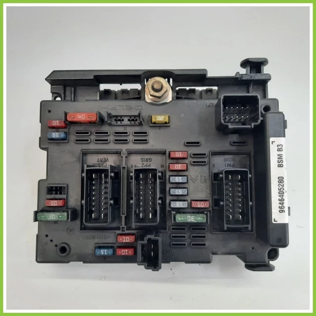 MODULE CENTRAL DE Contrôle BCM BSI DELPHI 206 1.1 9646405280 Essence EUR 134,19 - PicClick FR