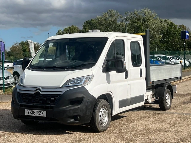 2018 CITROEN RELAY 2.0 BlueHDi 35 Enterprise Double Cab Dropside L3 ...