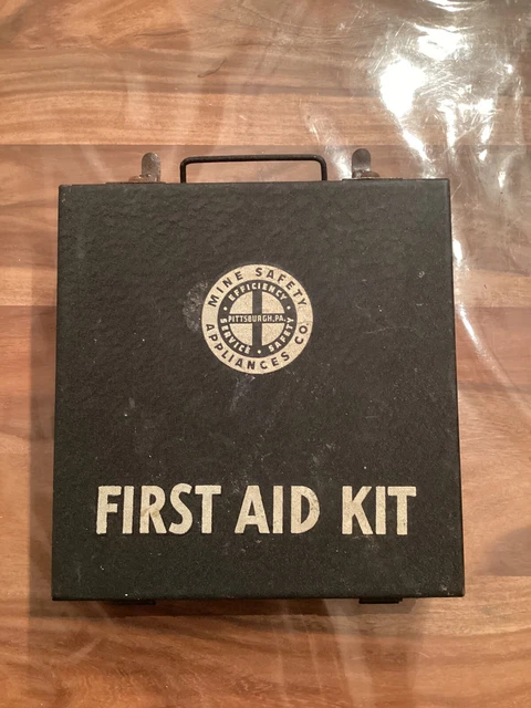 EXCEPTIONNEL & RARE Us Ww2 First Aid Kit 24U Msa Original - Medical EUR ...