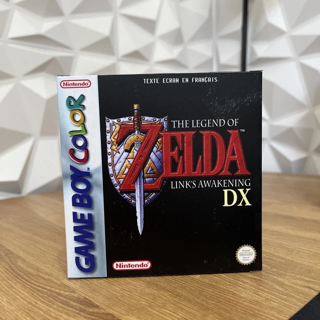 BOITE COMPLET THE legend of zelda link's awakening DX Game Boy Color ...