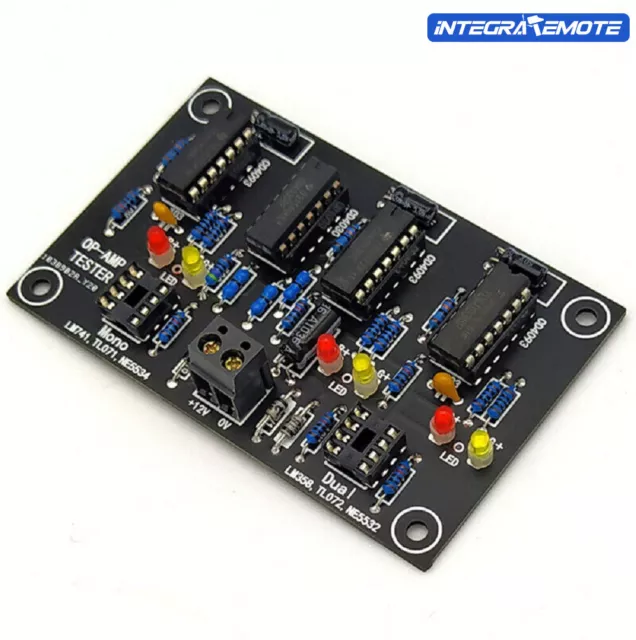 OPERATIONAL AMPLIFIER OP AMP Tester Single / Dual opamp TL071 TL072 ... OPERATIONAL AMPLIFIER OP AMP Tester Single / Dual opamp TL071 TL072 ...