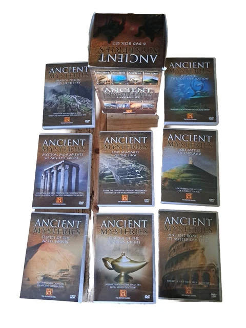 ANCIENT MYSTERIES 8 Dvd Box Set - The History Channel EUR 9,34 ...