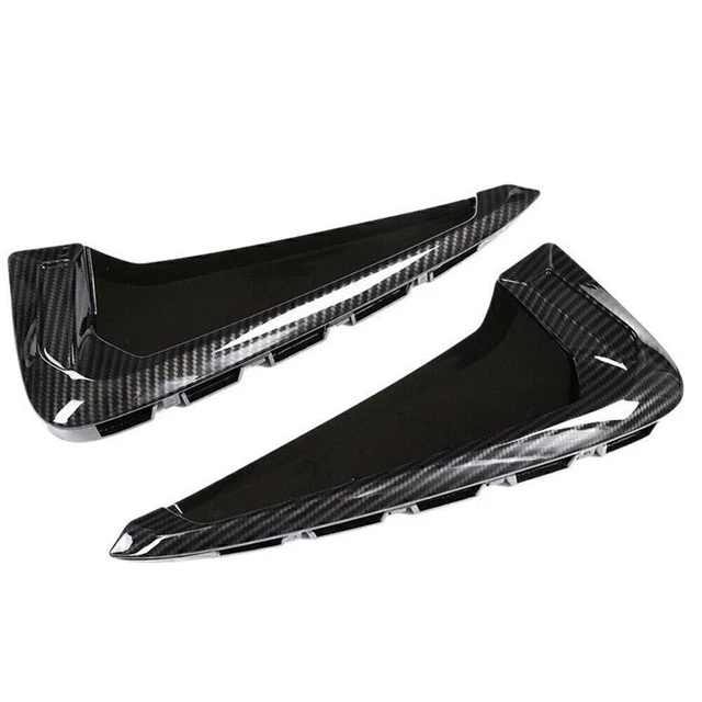 SIDE FENDER MARKER Air wing Vent Trim M Cover Carbon Fit BMW 2014-up ...