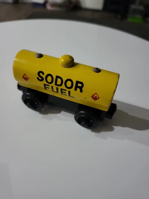 THOMAS THE TANK Engine & Friends WOODEN SODOR FUEL TANKER WAGON TRUCK ...